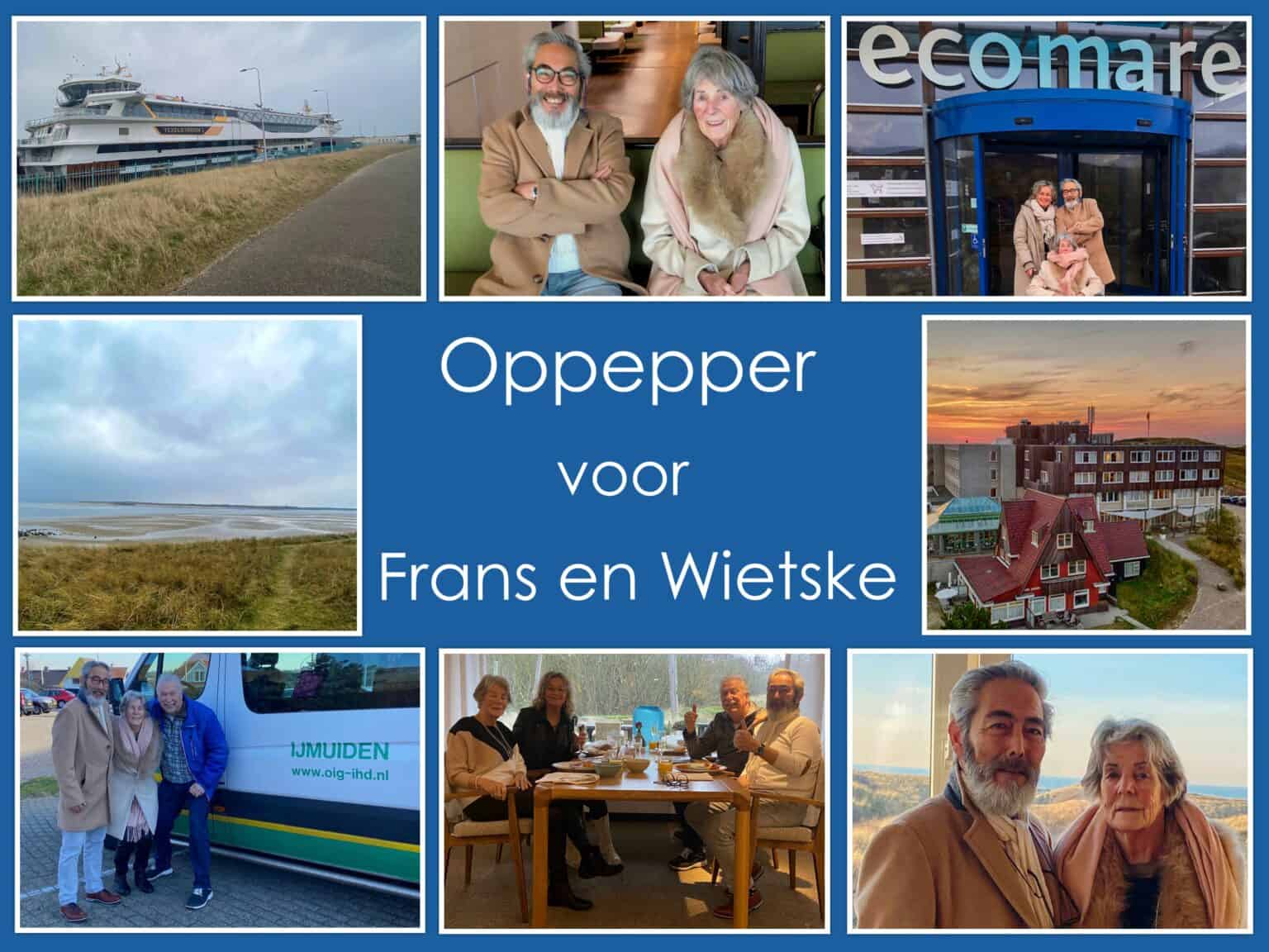 Wietske en Frans genieten op Texel – Oppepper4all